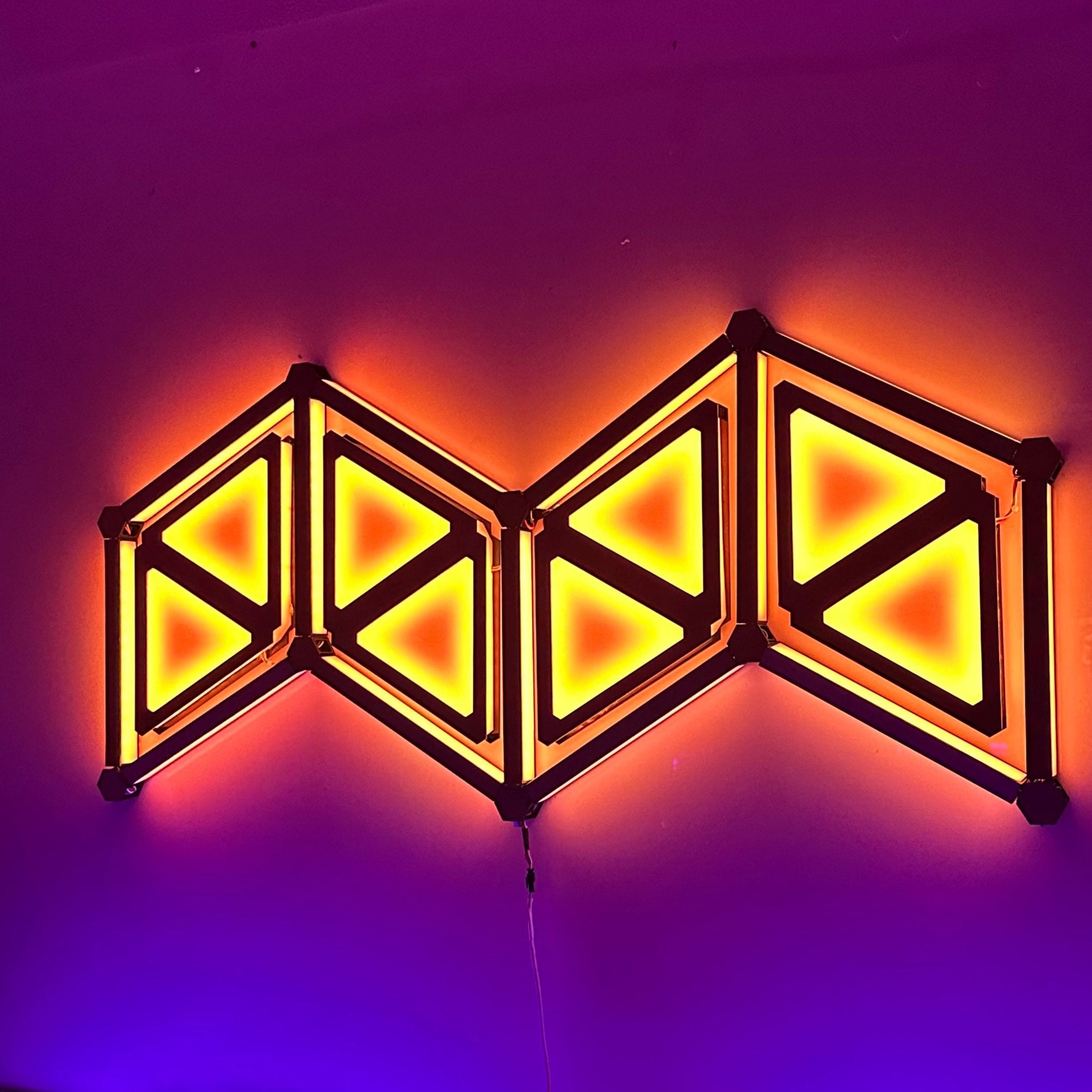 Expansion Kit Combo - 13 Glow Lines & 8 Glow Shape Triangles – Beaming Lights